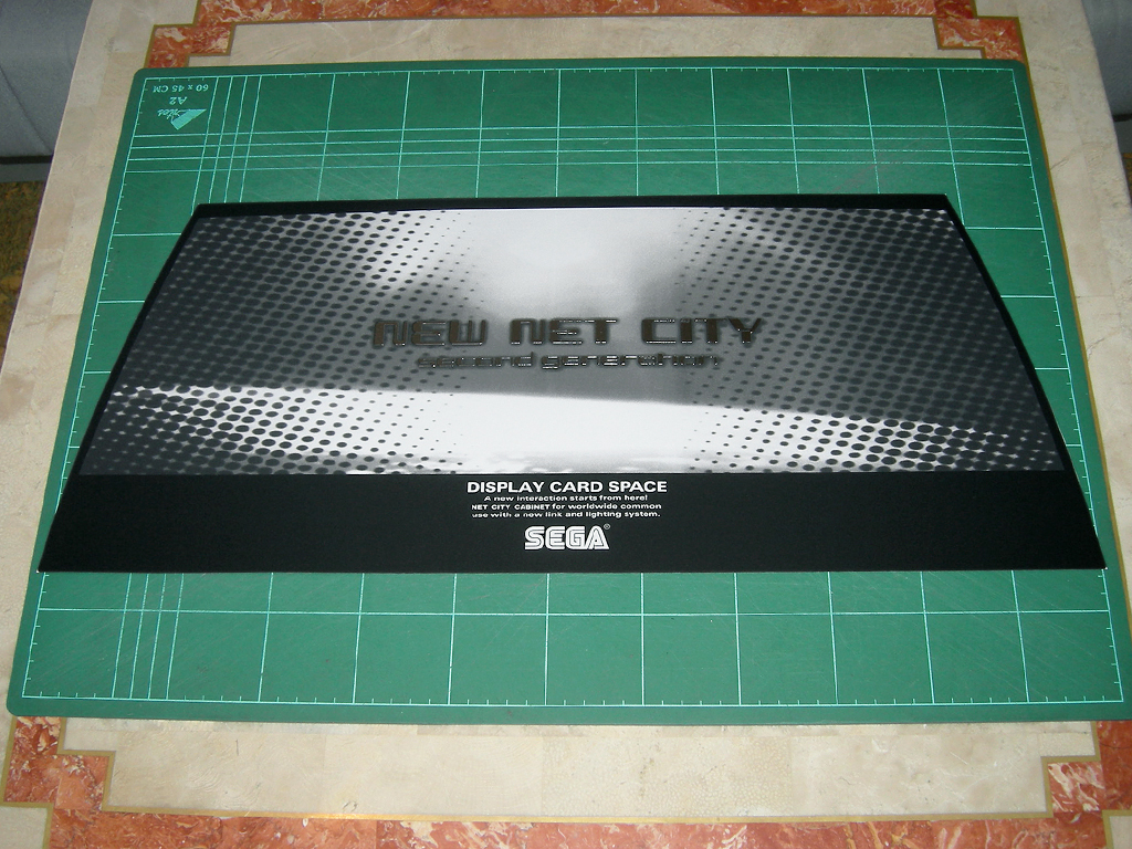 "New Net City Marquee and Control Panel Overlay" (SEGA) reproducción ...