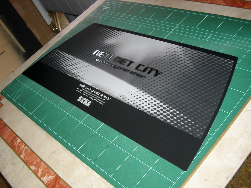 "New Net City Marquee and Control Panel Overlay" (SEGA) reproducción ...