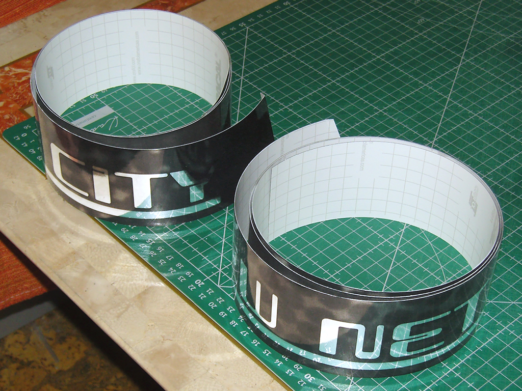 "New Net City Side Arts" (SEGA) reproductions printed for "segafan1985 ...