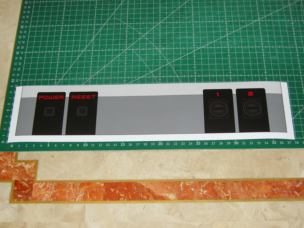 "Nintendo Nes Bartop Arcade Artworks" impresos para el usuario "vietscong"