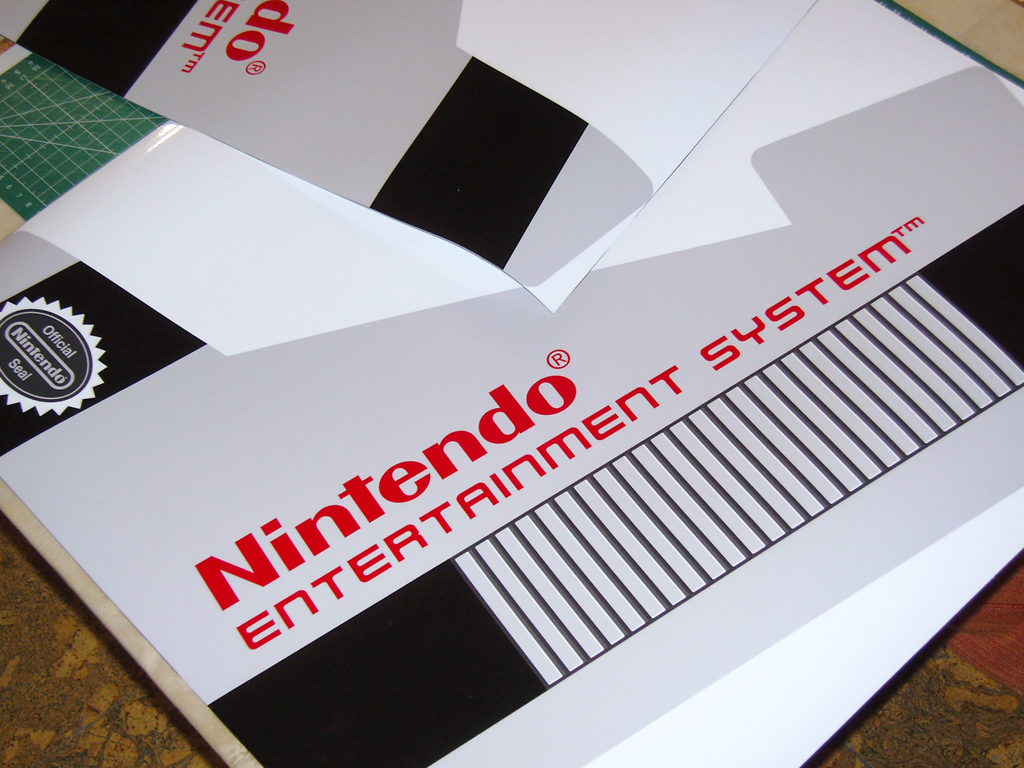 "Nintendo Nes Bartop Arcade Artworks" impresos para el usuario "vietscong"