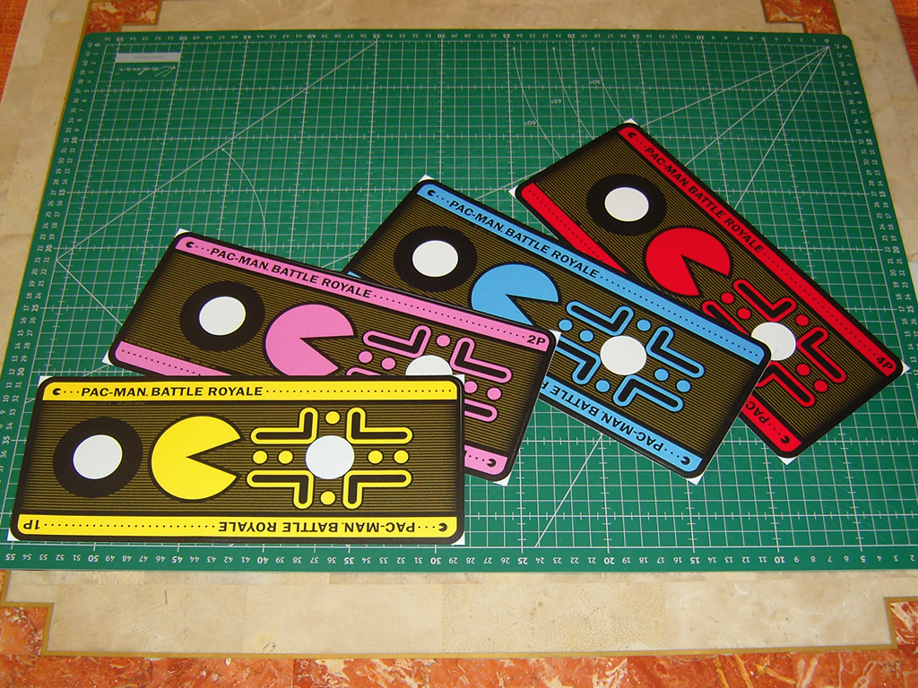 "Pacman Battle Royale Control Panel Overlays, Bezel, Start Button and ...