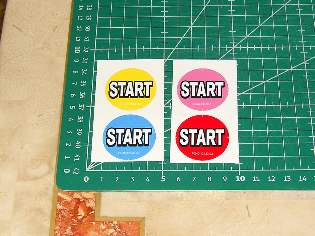 "Pacman Battle Royale Control Panel Overlays, Bezel, Start Button and ...