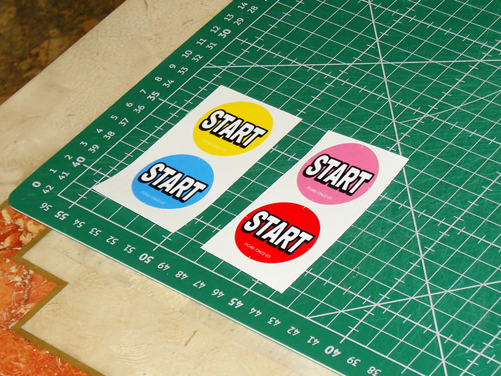 "Pacman Battle Royale Control Panel Overlays, Bezel, Start Button and ...