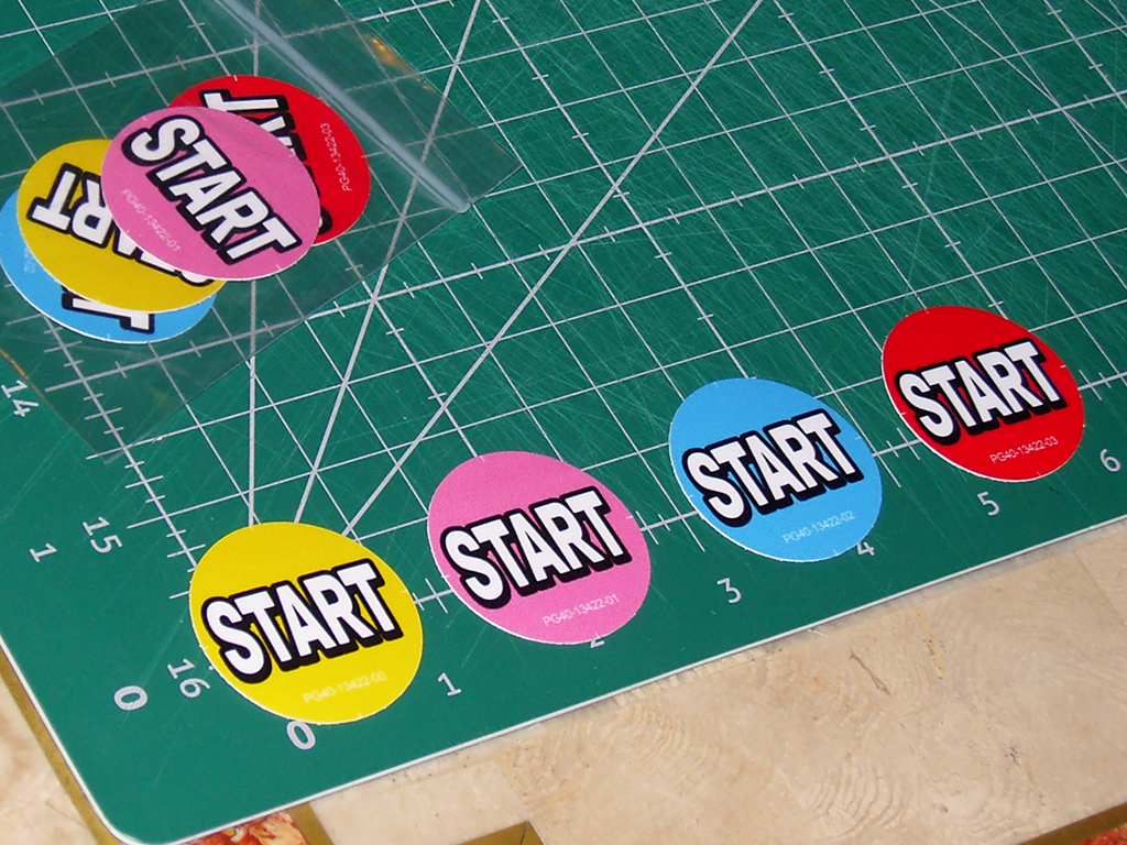 "PACMAN BATTLE ROYALE START BUTTON ARTS PG40-13422-00, PG40-13422-01 ...