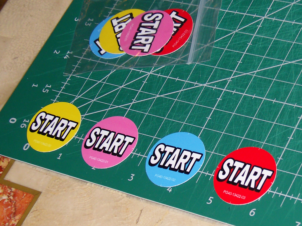 "PACMAN BATTLE ROYALE START BUTTON ARTS PG40-13422-00, PG40-13422-01 ...