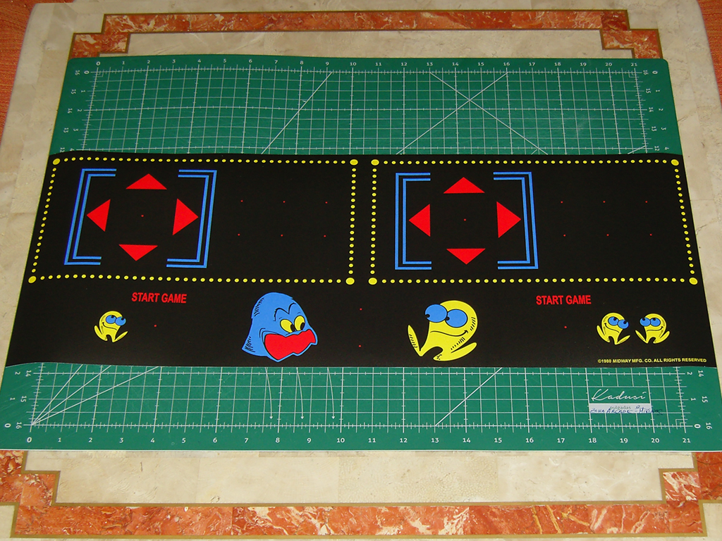 Paneles de control "Pacman Custom y Dragon Ball Custom" impreso en ...