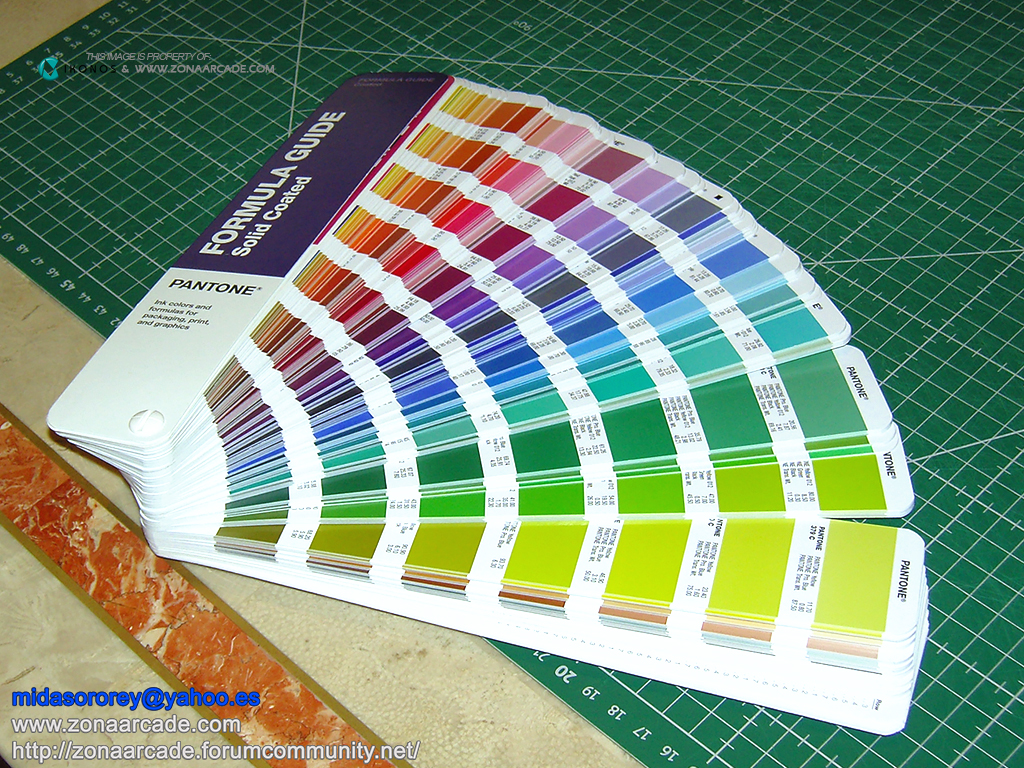 "Carta de Colores Pantone", una herramienta estandarizada de colores ...
