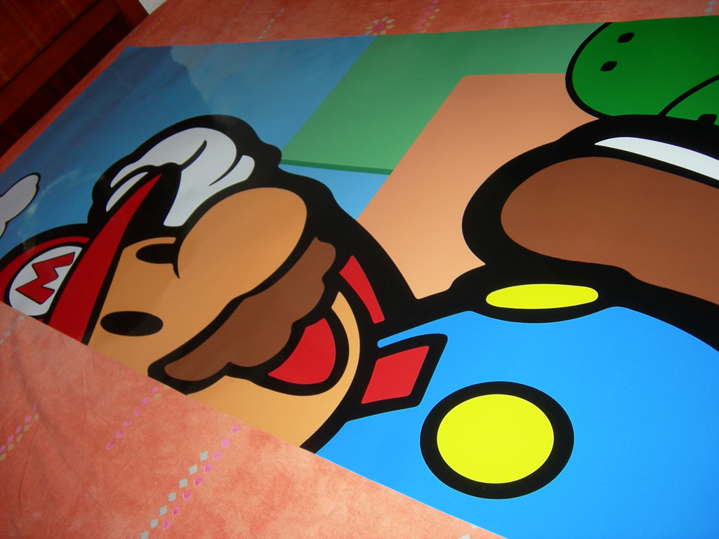 Artes arcade impresos y personalizados "Paper Mario" para el usuario ...