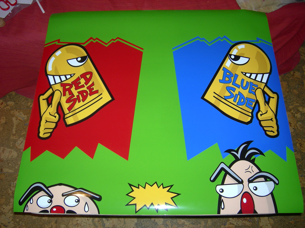 "Point Blank Custom Kick Panel" impreso en vinilo laminado brillo para ...