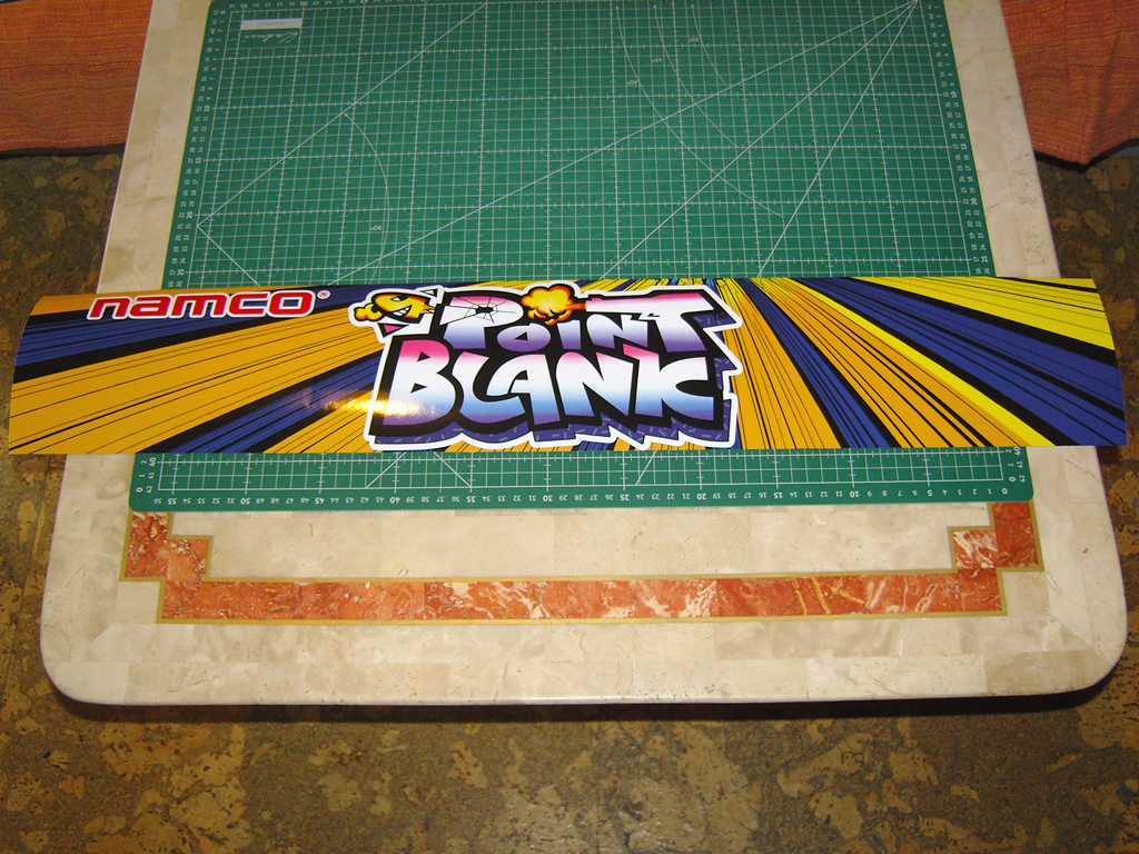 "Point Blank Artwork Set" (NAMCO) printed for "eddiea1293" user