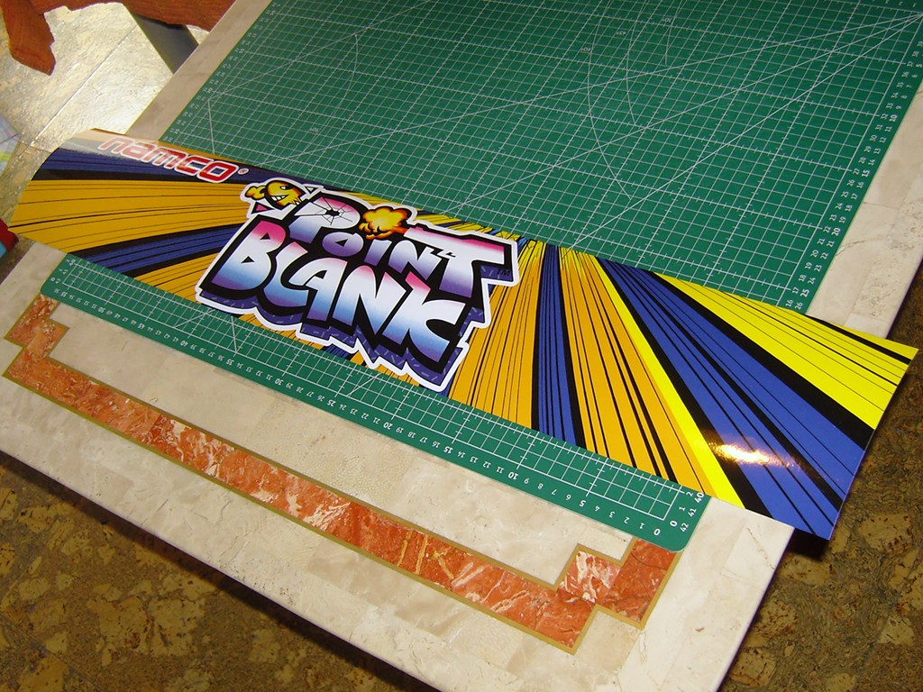 "Point Blank Artwork Set" (NAMCO) printed for "eddiea1293" user