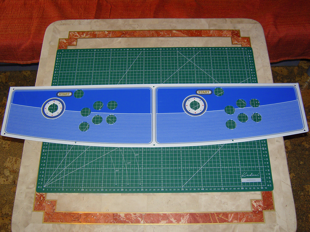 "Professional Control Panel Plastic Cover+Art" mounting process for ...