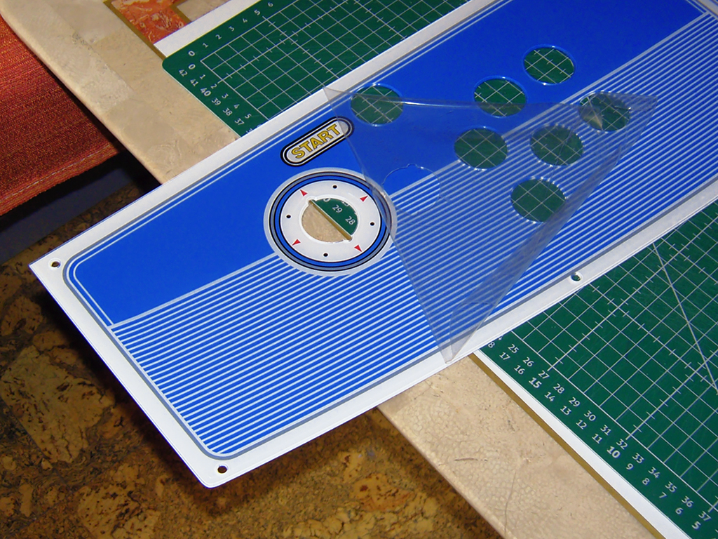 "Professional Control Panel Plastic Cover+Art" mounting process for ...
