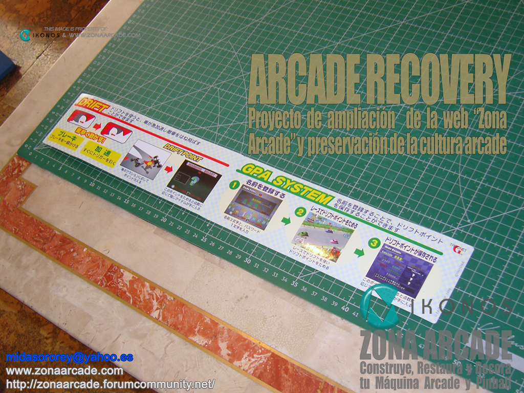 Original "RC DE GO! (RCでGO!) INSTRUCTION STICKER G1001539A" (TAITO) jap ...