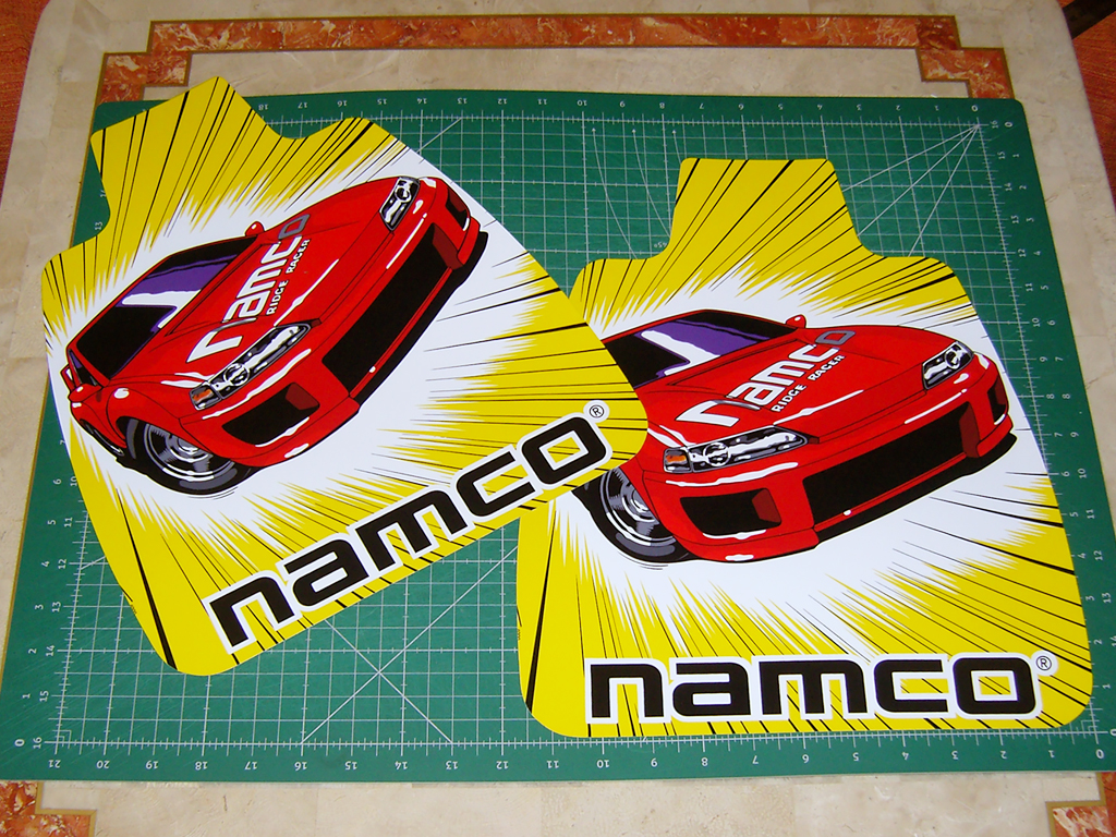 "Ridge Racer 2 Seat Decal Part. 40000035, Rear Base Decal Part ...