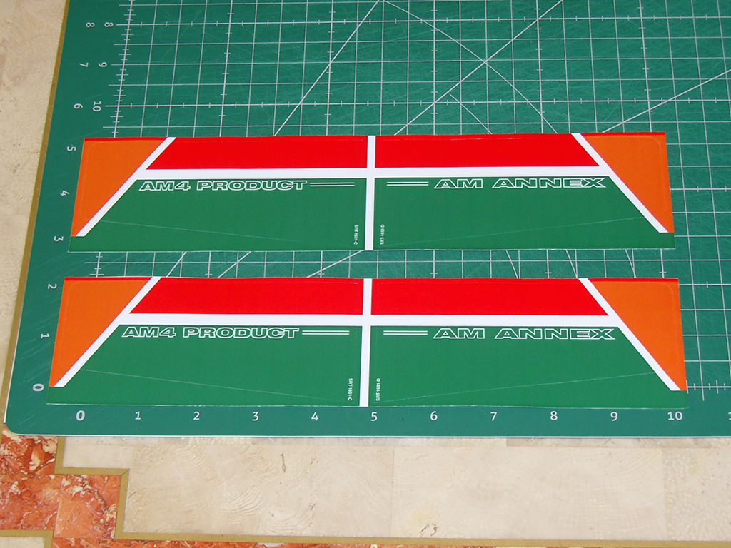 "Sega Rally 2 Number, Seat Back Decals and Instruction Decals" (SEGA ...