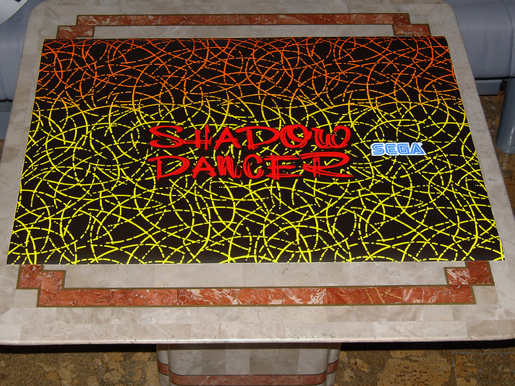 "Shadow Dancer Complete Artwork Set" (SEGA) + adaptation printed for ...