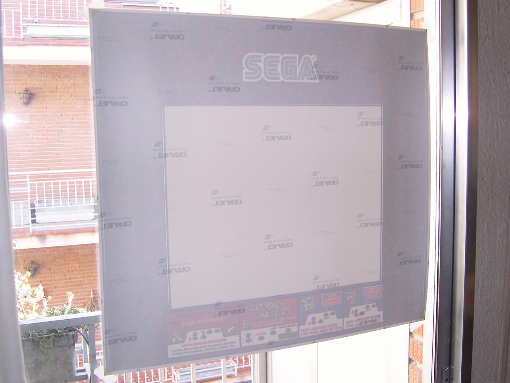 "Shadow Dancer Complete Artwork Set" (SEGA) + adaptation printed for ...