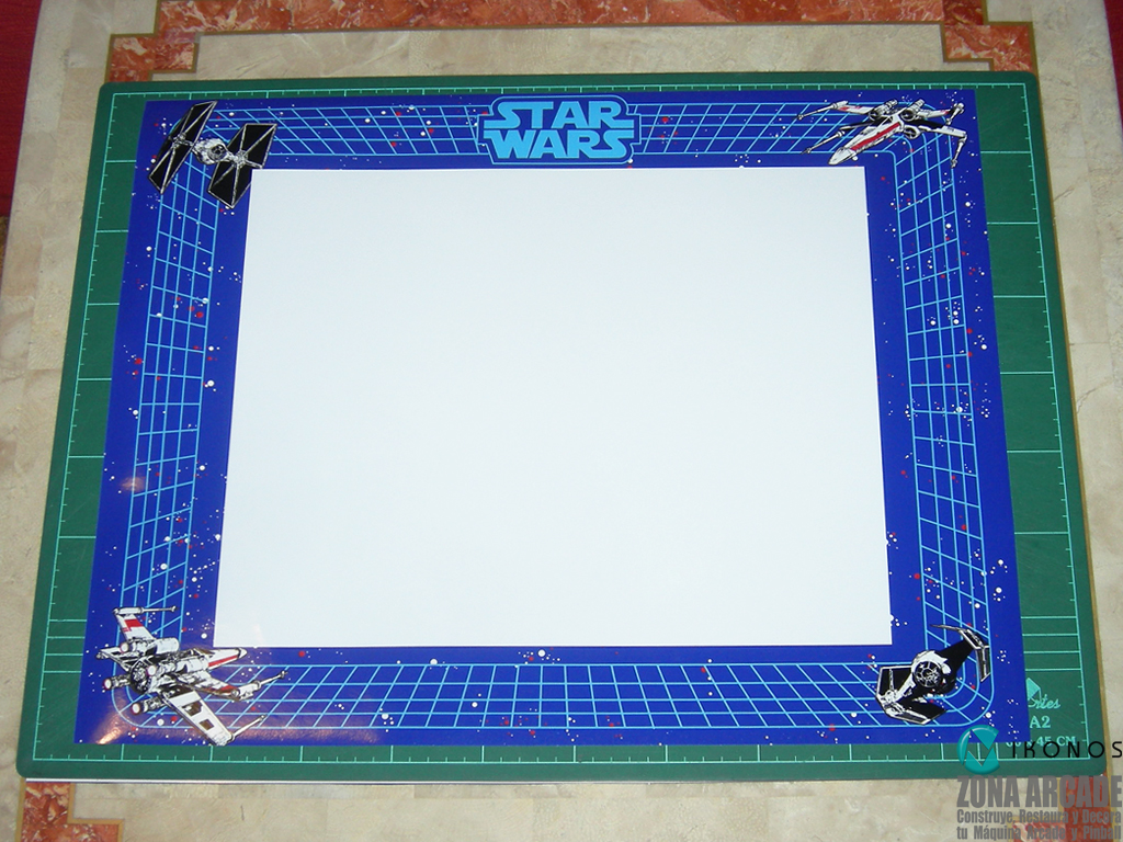 Decoraciones arcade "Star Wars Atari" para bartop impresas en vinilo y ...