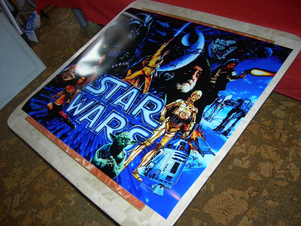 "STAR WARS PINBALL TRANSLITE" (DATA EAST). Restored by Zona Arcade ...