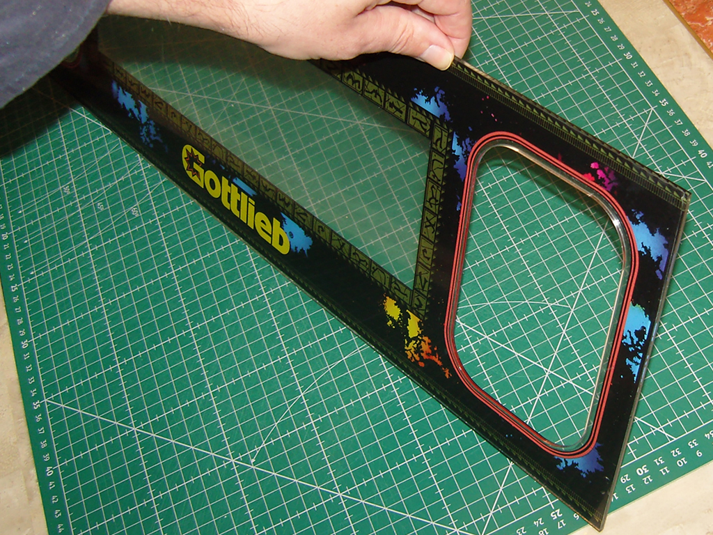 "STARGATE PINBALL SPEAKER PANEL" (GOTTLIEB) artwork scanned file at 600 ...