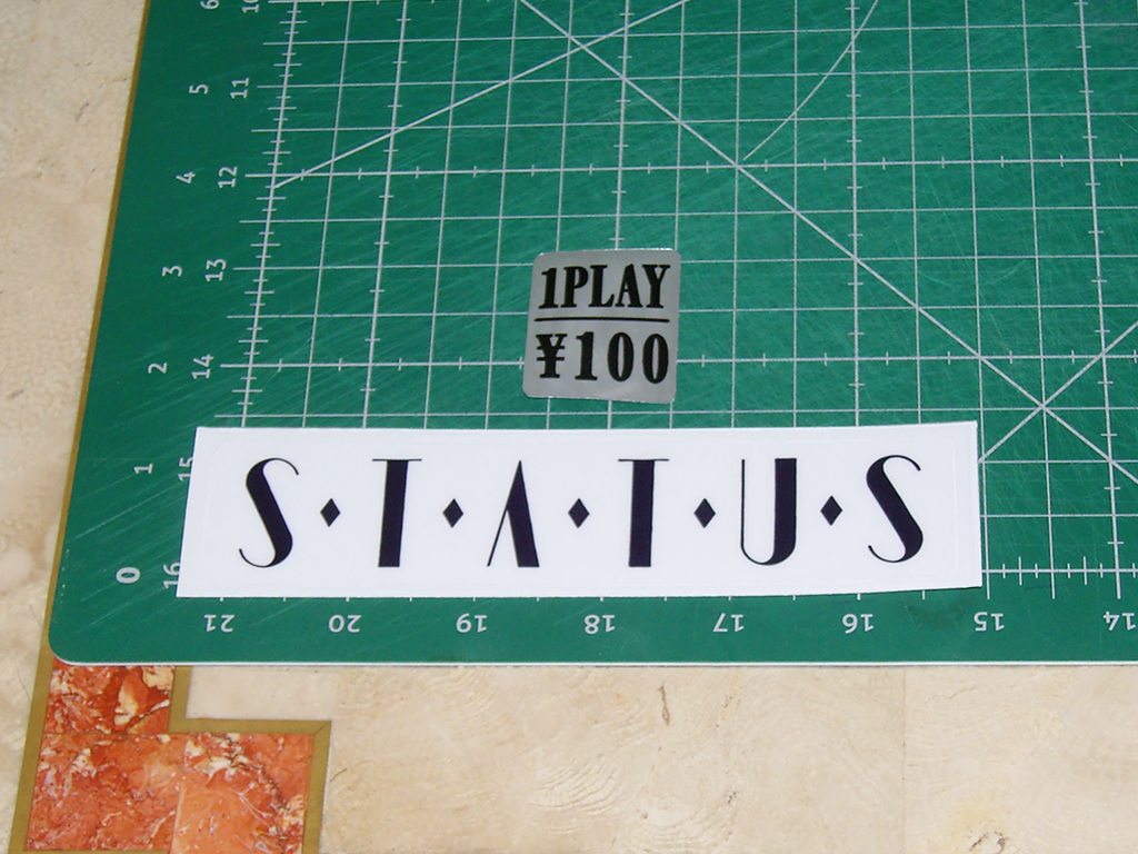 "Status And Mini-Cute Complete Small Stickers Set, Insert Coin Label ...