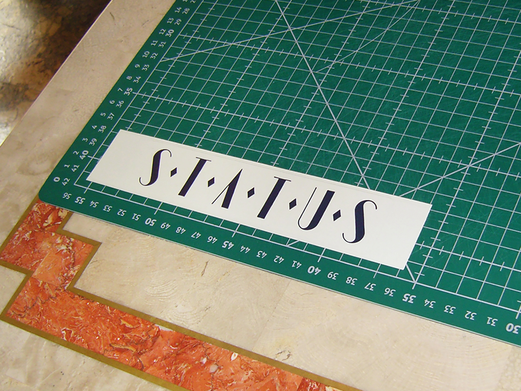 "Street Fighter II Status 18 Control Panel Overlay and Status 18 Logo Sticker" (CAPCOM ...