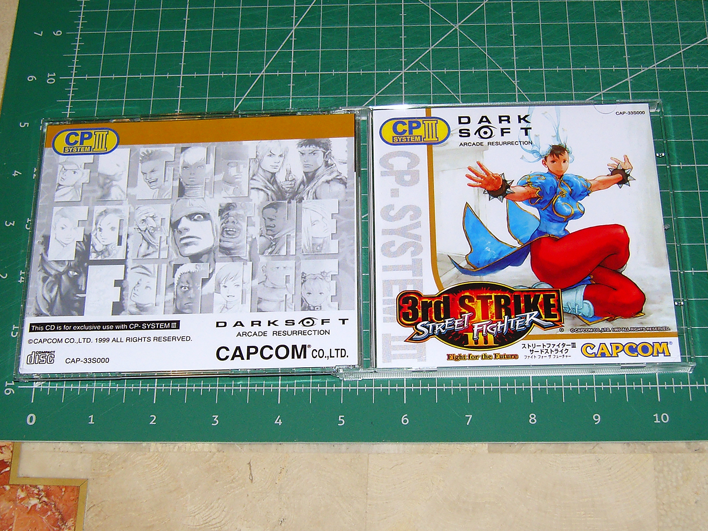 "Street Fighter III 3rd Strike Custom Arcade CD" (CAPCOM) reproduced for "Tovar" user