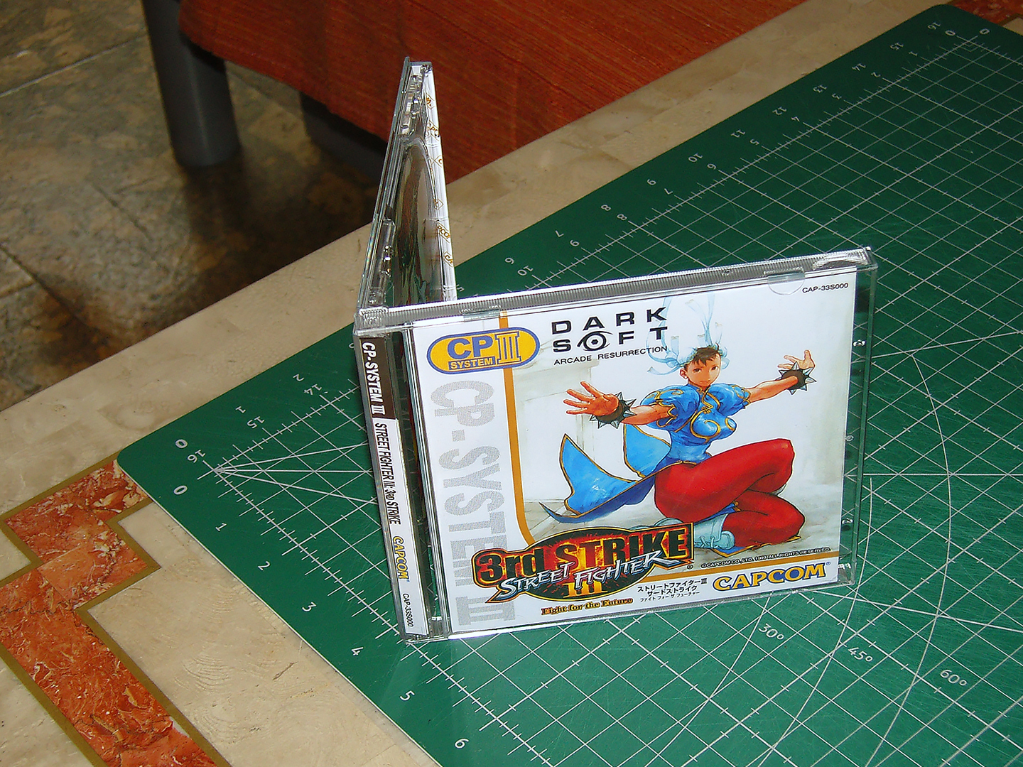 "Street Fighter III 3rd Strike Custom Arcade CD" (CAPCOM) reproduced ...