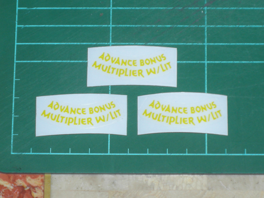 "Swords of Fury Advance Bonus, Moving Lit Target / Jackpot Pinball ...