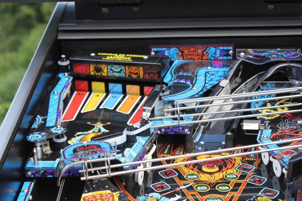 "Swords of Fury Pinball - Custom colored prism hologram Drop Target ...