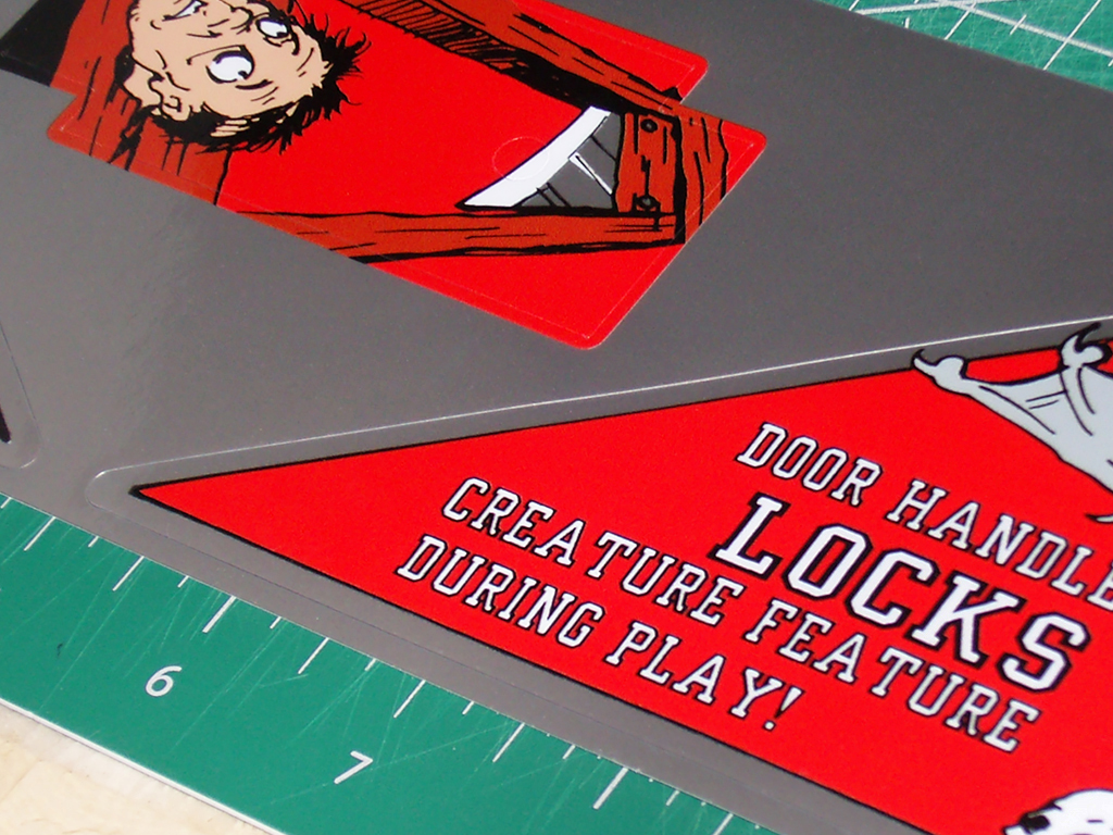 Tales From The Crypt Pinball Aprons - Silver MOD" (DATA EAST) for to be ...