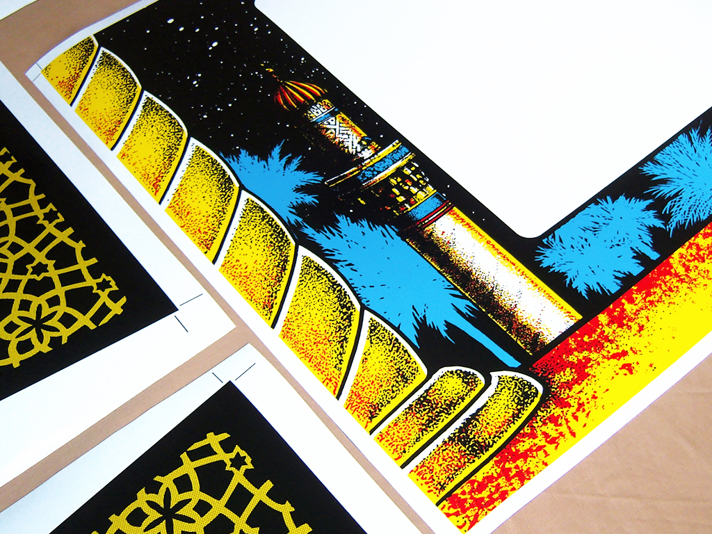 "Tales Of Arabian Nights Pinball Decals" (WILLIAMS) reproduction ...