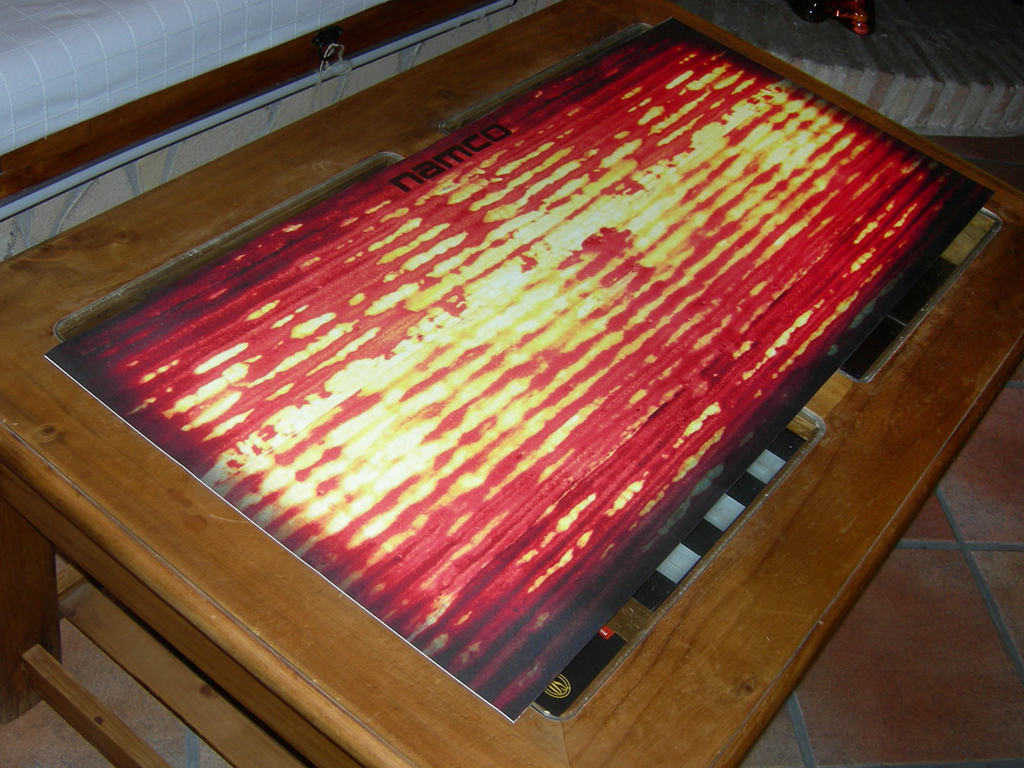 "TEKKEN TAG TOURNAMENT CONTROL PANEL OVERLAY / CPO TT95-08896-00 ...