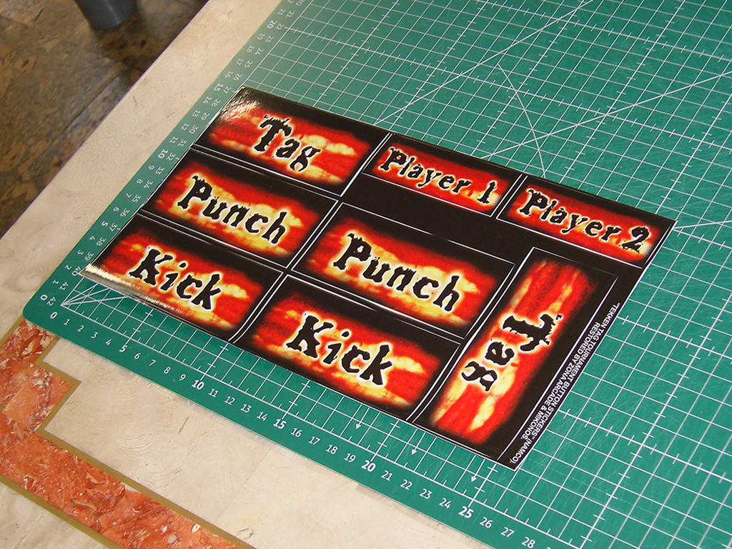 "Tekken Tag Tournament Logo side Arts, Control Panel Overlay and ...