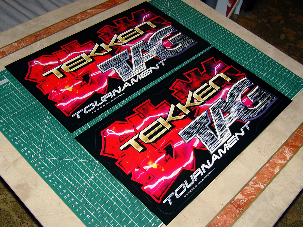"Tekken Tag Tournament Logo side Arts, Control Panel Overlay and ...