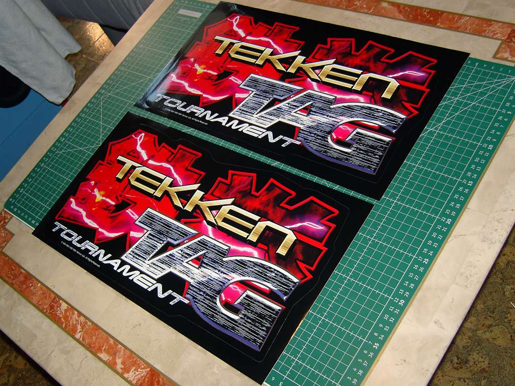 "Tekken Tag Tournament Logo side Arts, Control Panel Overlay and ...