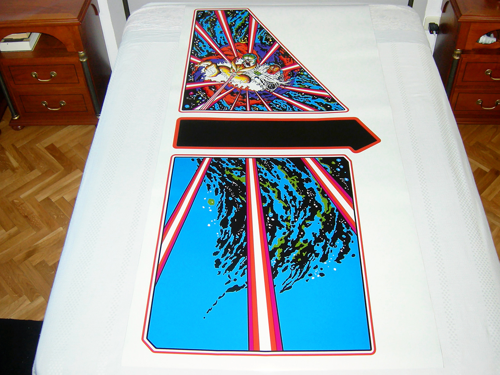 "TEMPEST SIDE ARTS" (ATARI). Arcade Artwork restored by Zona Arcade and ...