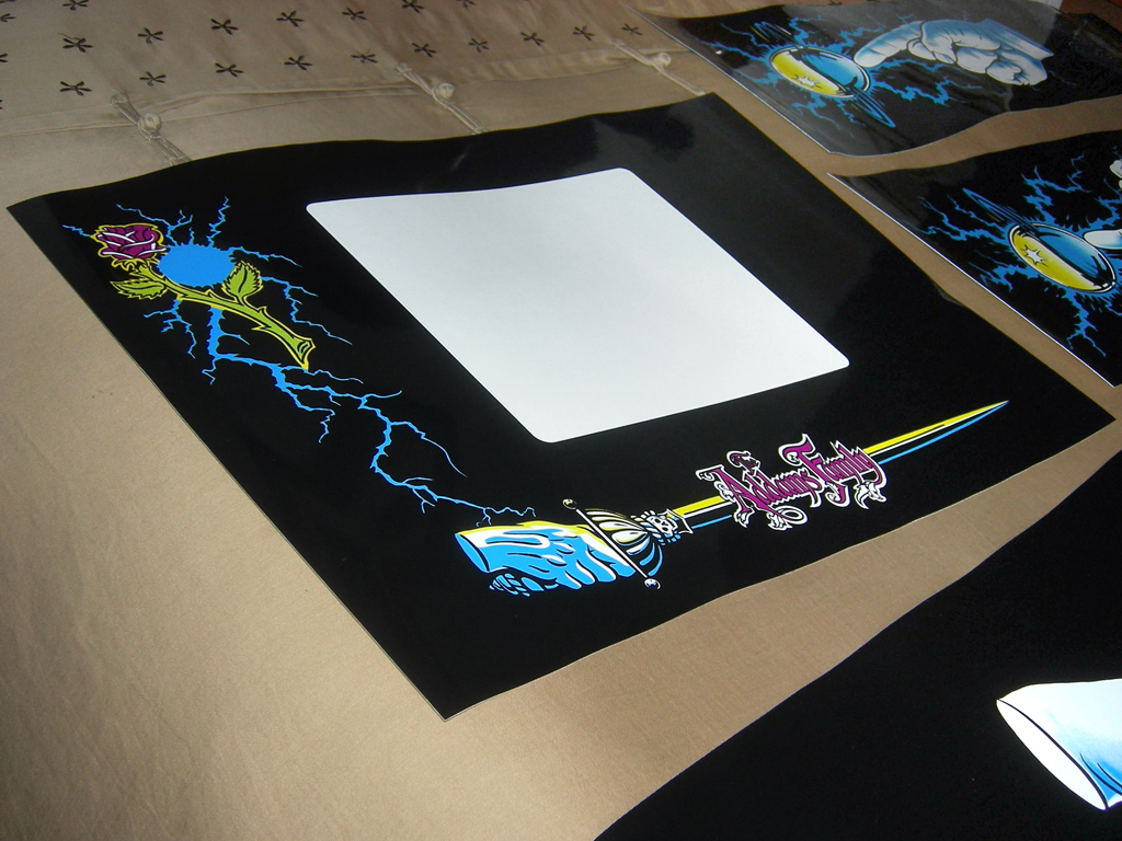THE ADDAMS FAMILY PINBALL DECALS" (BALLY) scanned files in restoration ...