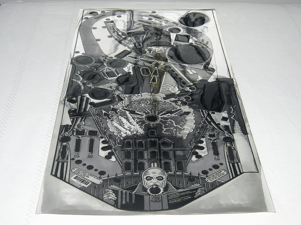 "The Addams Family Complete Pinball Artwork Set - PART I" (BALLY ...