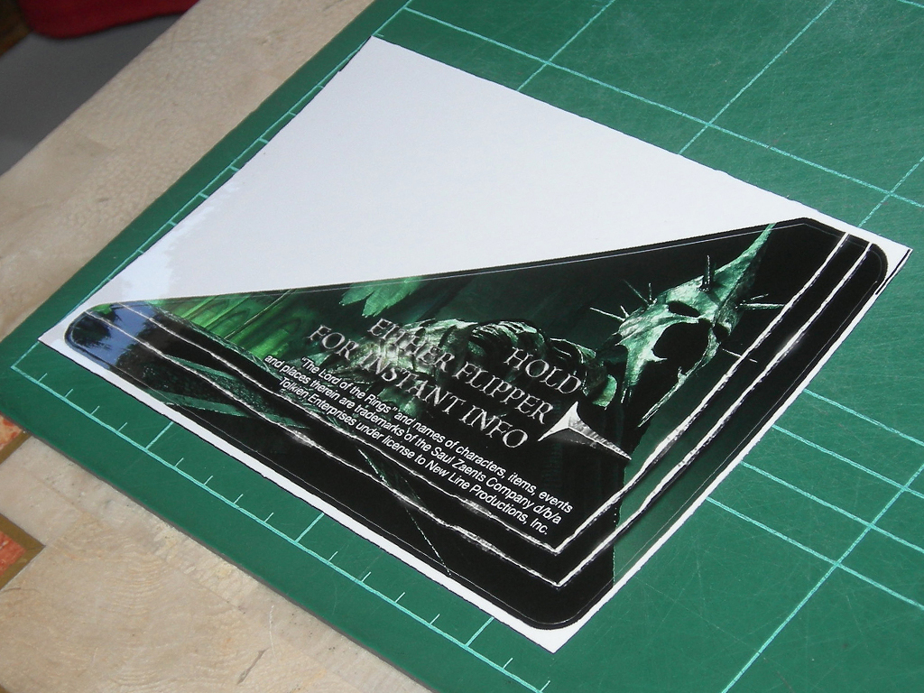 "The Lord of the Rings Custom Pinball Aprons Project - SET 4" (STERN ...