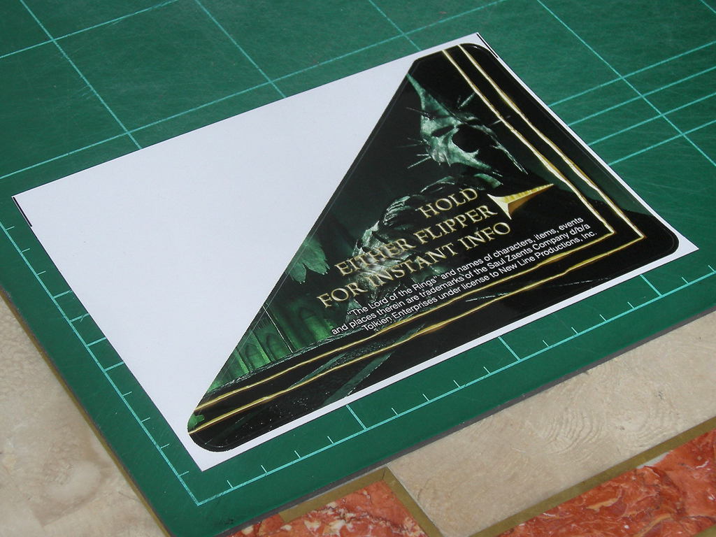 "The Lord of the Rings Custom Pinball Aprons Project - SET 4" (STERN ...