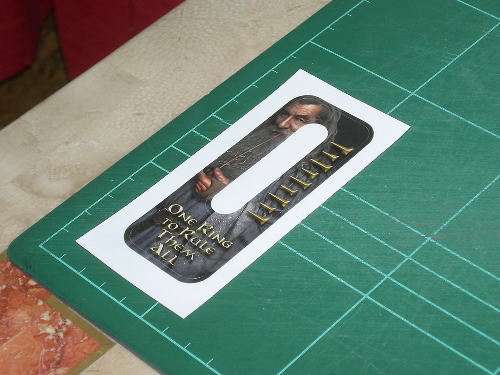 "The Lord of the Rings Custom Pinball Aprons Project - SET 4" (STERN ...