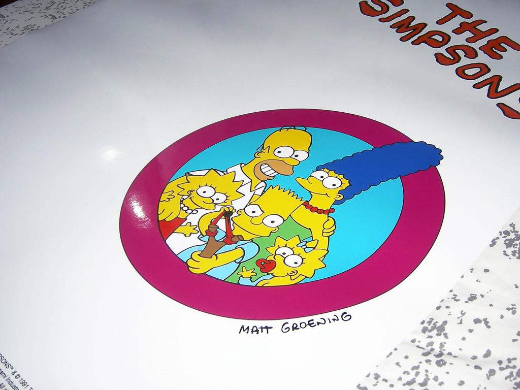 "The Simpsons U.K. Complete Arcade Artwork Set" (KONAMI) customized and ...