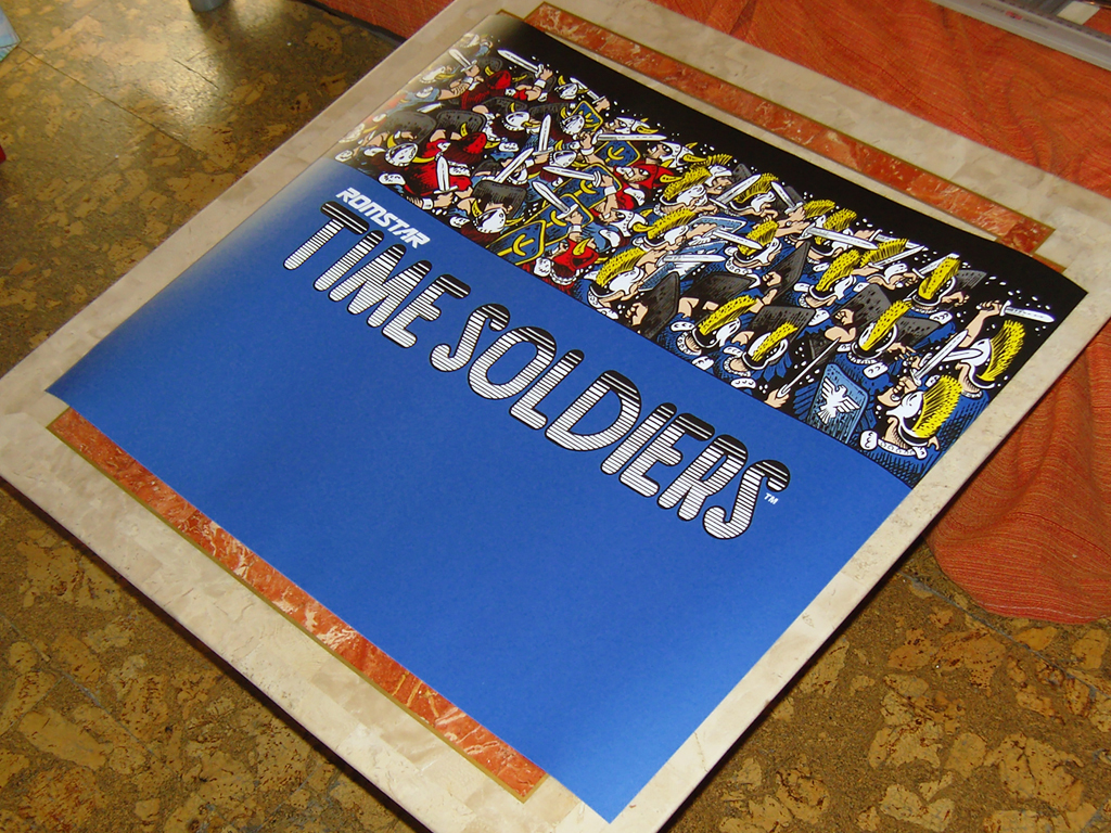 "Time Soldiers Control Panel Overlay and Button & Joystick Decal ...