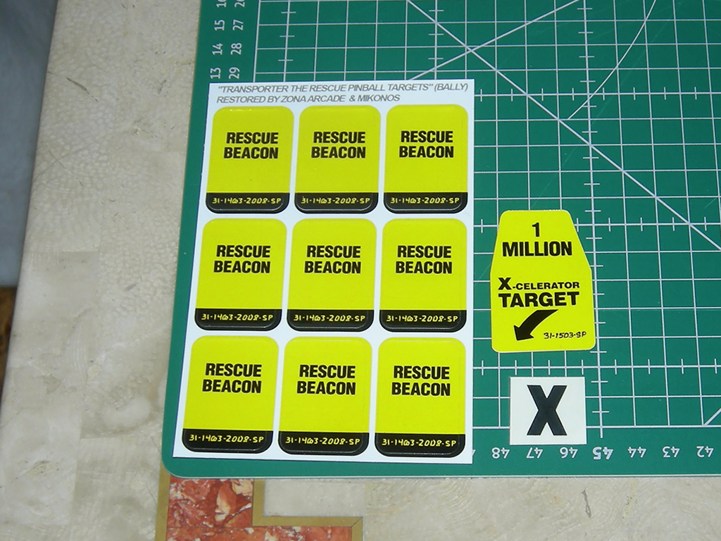 "Transporter The Rescue: U.N. Orion Spaceship Decals, Ramp, Targets, X ...