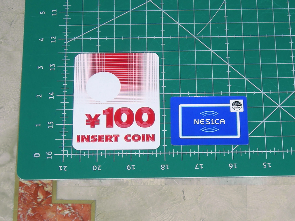 "Vewlix ¥100 Insert Coin Label Sticker (TAITO) "Nesica Sticker" (TAITO ...