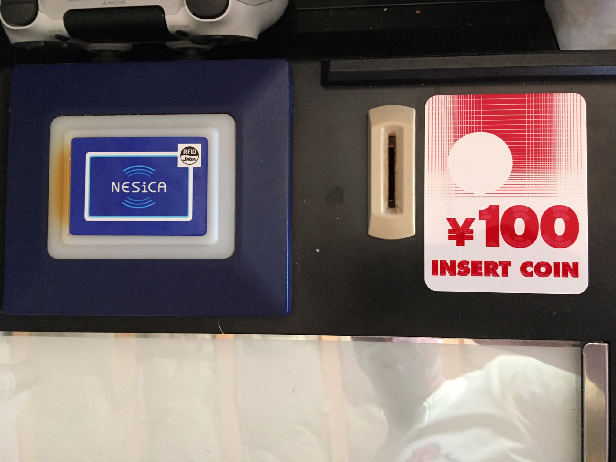 "Vewlix ¥100 Insert Coin Label Sticker (TAITO) "Nesica Sticker" (TAITO ...
