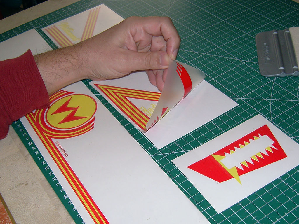 "Williams Pinball Aprons Set" (WILLIAMS) printed in die cut vinyl for ...